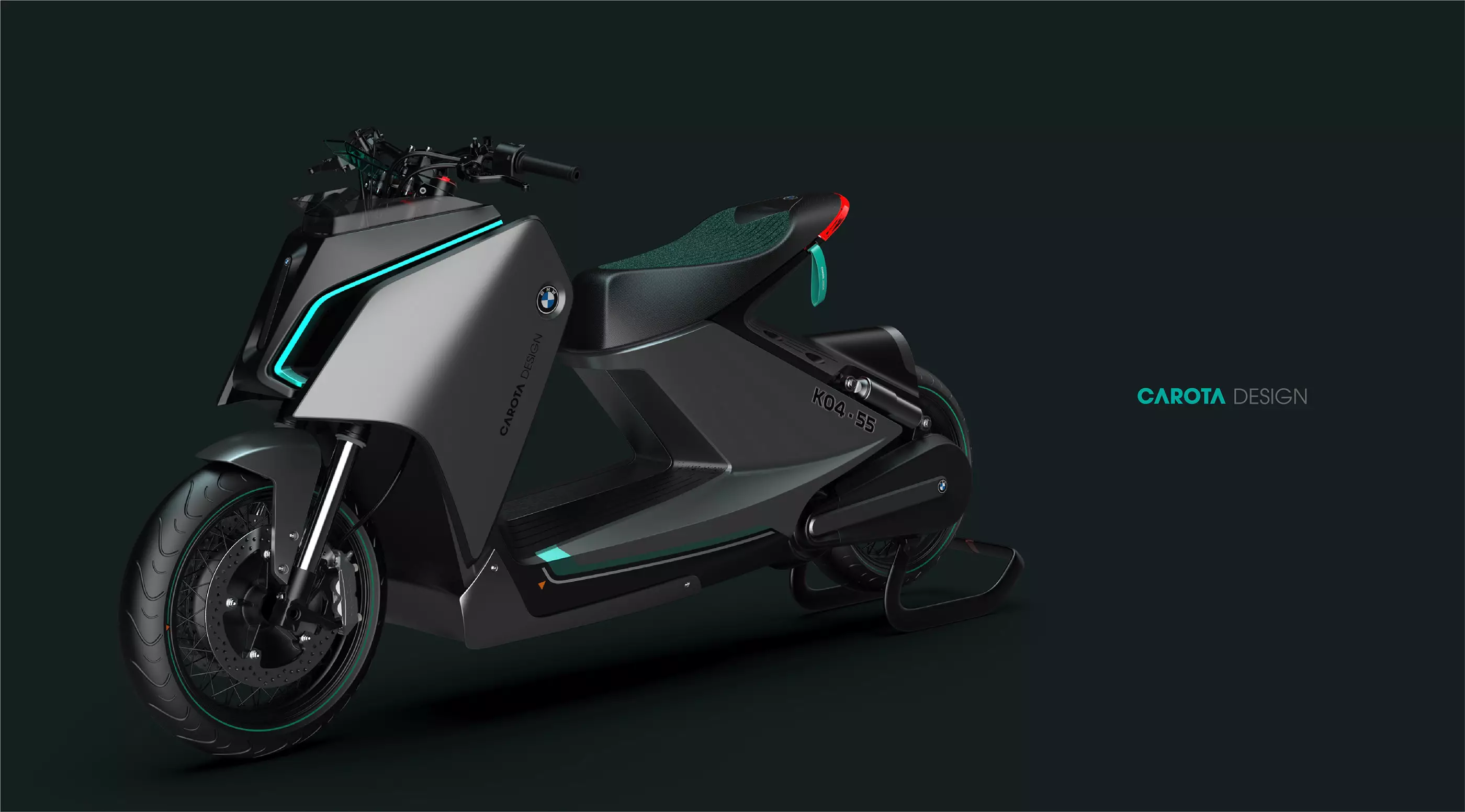 Este BMW Z-Shaped Motorrad E-Scooter Concept trae paseos de energía limpia a este siglo