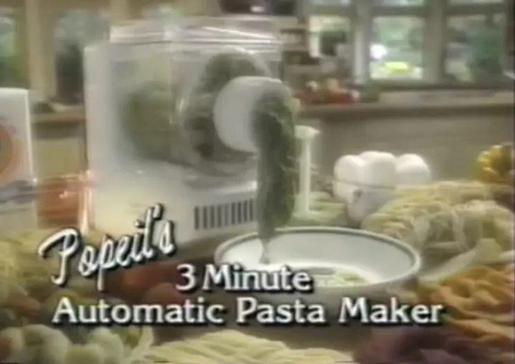 Máquina para hacer pasta automática Popeil