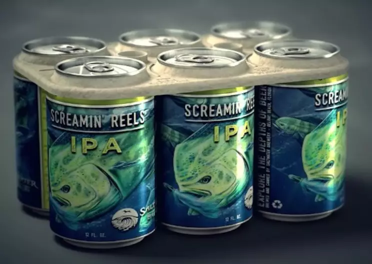 Gumagawa ang Brewery ng Mga Nakakain na 6-Pack Ring para Protektahan ang Marine Life