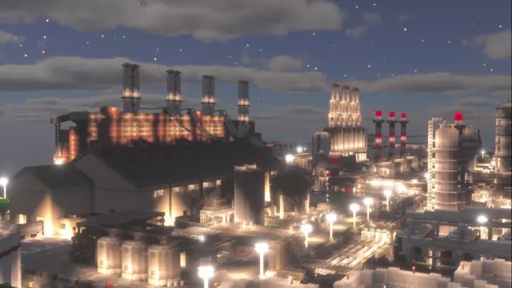 Minecraft-ի խաղացողները կառուցում են երբևէ ամենամեծ քաղաքը, դա աներևակայելի իրատեսական է