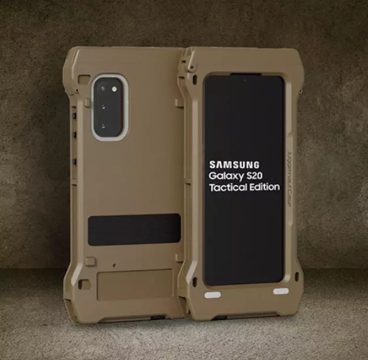 Samsung hizo una edición táctica Hardcore Galaxy S20 solo para el ejército de EE. UU.