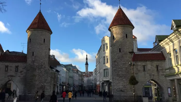 Estoniýanyň Tallinn köne şäheri