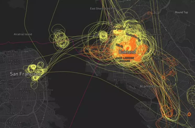 Ces cartes vous permettent de trouver les avions de police qui ont surveillé les manifestations dans votre ville