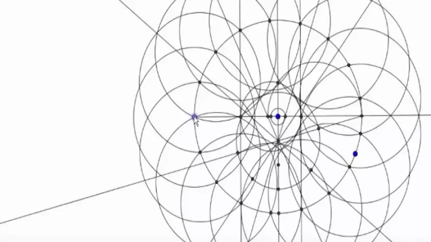 Hvordan lage en vanlig heptadekagon ved hjelp av matematikk!