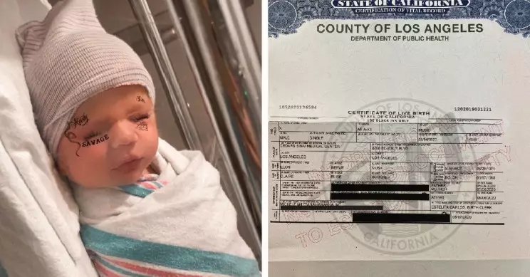 イーロンマスクとグライムスの出生証明書がリリースされ、赤ちゃんの名前がついに確認されました