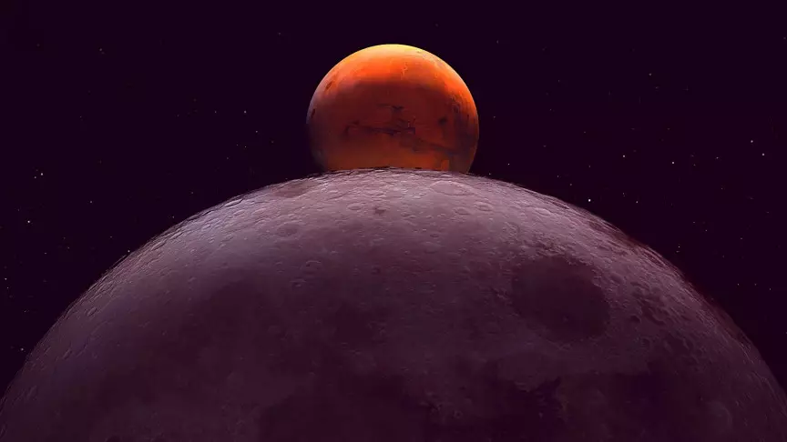 NASA finfine montras al ni kiel du astronaŭtoj vivos sur Marso
