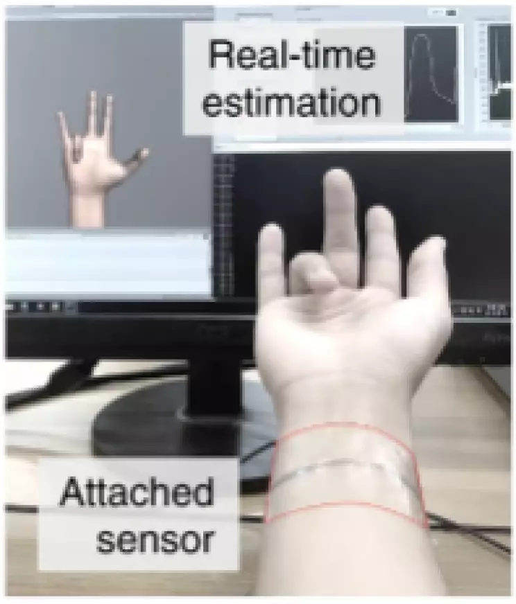 Deep-Learning E-Skin адамдын татаал кыймылын чечмелей алат