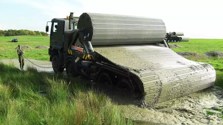 Heavy-duty frachtwein kin 50 meter spoar lizze yn minder dan 6 minuten