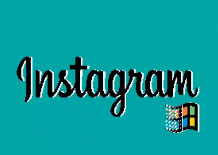 ဤသည်မှာ Instagram သည် Windows 95 တွင်အလုပ်လုပ်ပုံဖြစ်သည်။