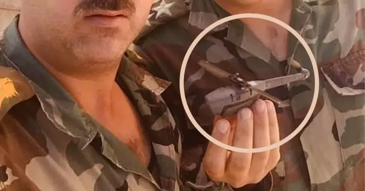 Ibinahagi ng mga Hukbong Syrian ang Larawan ng Nahuli na Black Hornet 3 Spy Drone