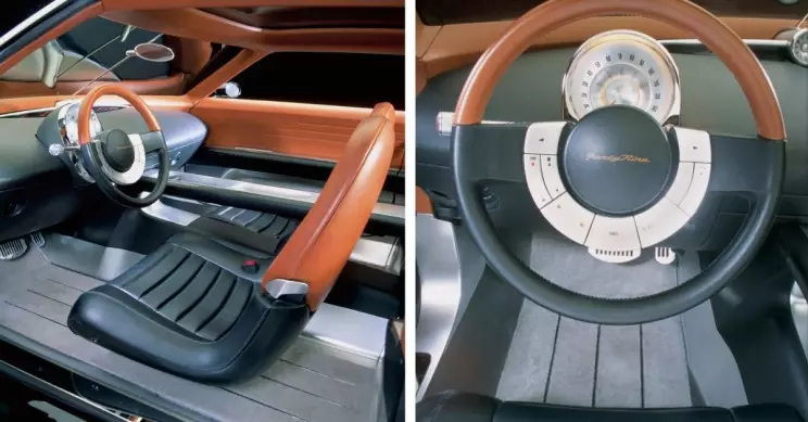 2001 Ford Forty-Nine Concept Car Interior