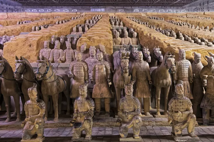 a kínai mauzóleum első császára