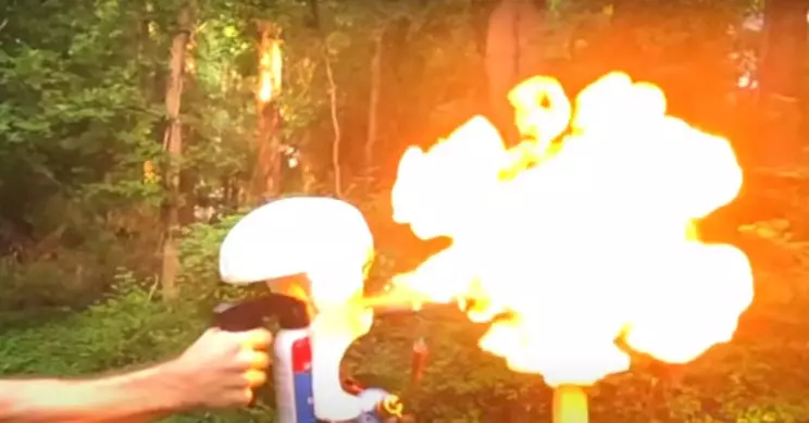 Uncle Rob COVID-19 Mask Blowtorch YouTube Big Burn