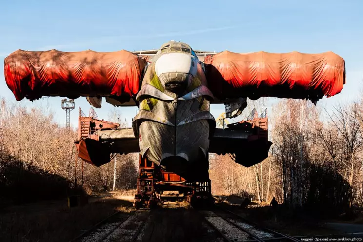 Russland museumiserer sin eneste rakettbærende Ekranoplan for alle å se