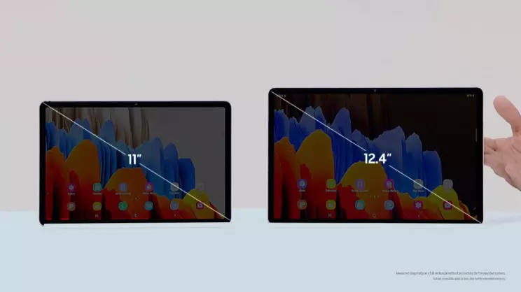 Samsung Galaxy Tab S7 Gréissten