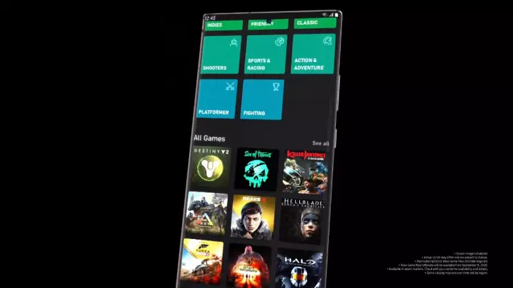 Samsung Galaxy Tab S7 Microsoft Xbox