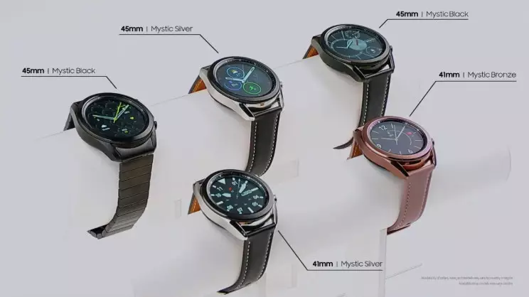 Samsung Galaxy Watch 3 színek