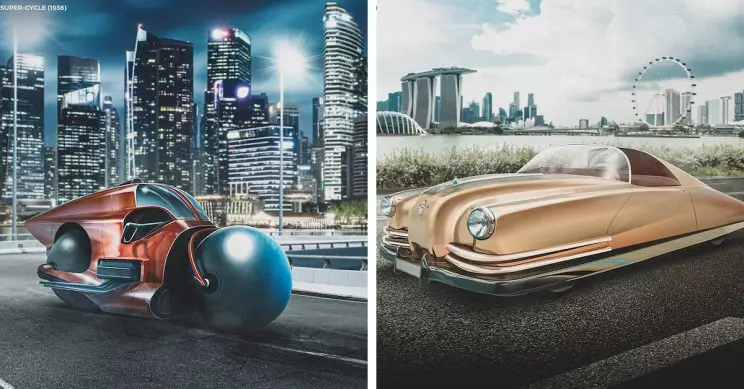 7 khái niệm về xe tương lai trong quá khứ của các nhà thiết kế ngày nay