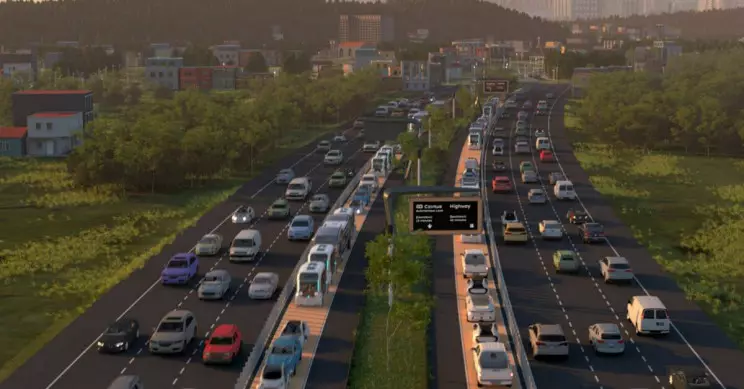 미래의 40마일 자율 도로 개발을 모색하는 미시간