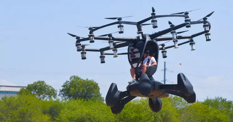 El nuevo auto volador de la Fuerza Aérea de EE. UU. tiene un aspecto divertido