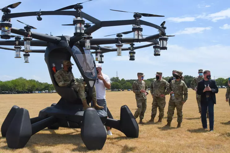 El nuevo auto volador de la Fuerza Aérea de EE. UU. tiene un aspecto divertido