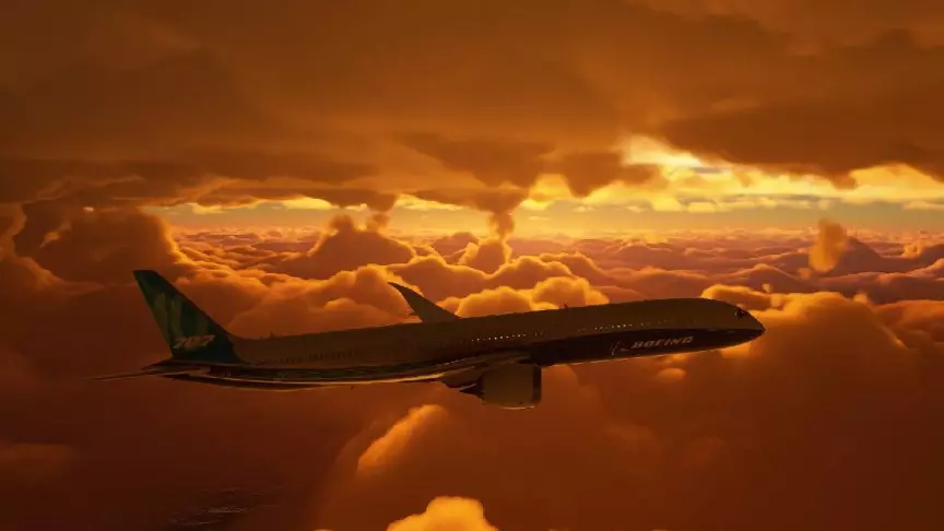 Pemburu Badai Terbang Ke Badai Laura di Microsoft Flight Simulator