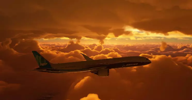 Os cazadores de tormentas voan cara ao furacán Laura en Microsoft Flight Simulator