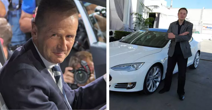 Musk Pade Volkswagen CEO ni Germany, Idanwo Drives Idije EV ID.3