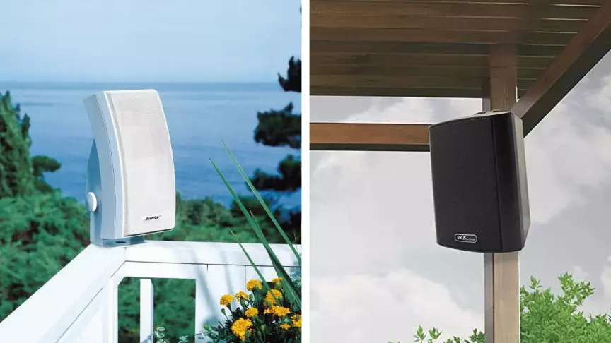 7 speaker outdoor pangalusna pikeun mantuan Anjeun pésta mana wae di luar