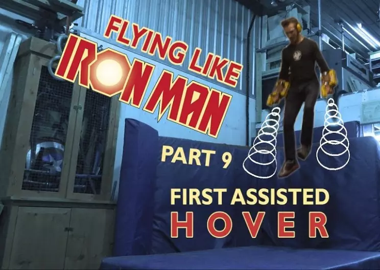 အမှန်တကယ် ပျံသန်းနိုင်သော Iron Man ဝတ်စုံကို တည်ဆောက်ခြင်း။