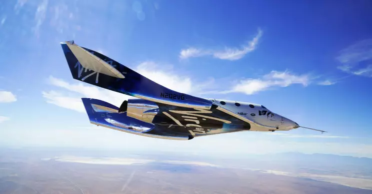 مجموعه ویرجین گالاکتیک برای اولین پرواز فرودگاه فضایی آمریکا
