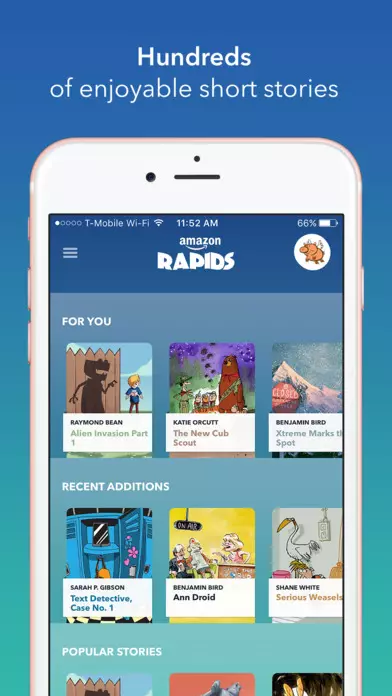 Aplicación Rapids iTunes