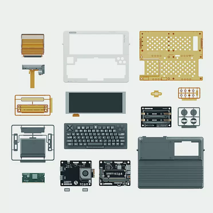 'DevTerm', Terminal Retro Modular Raspberry Pi Dibuka