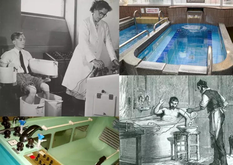 Baños eléctricos: el tratamiento terapéutico más espeluznante de la historia