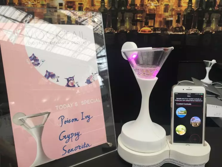 Vocktail, augmented reality cocktail