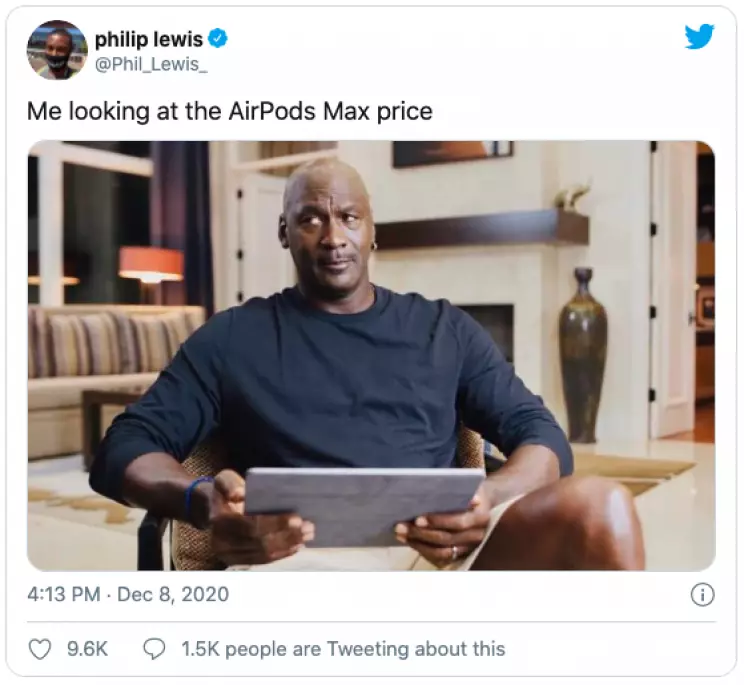 11 Meme Ngoceh Apple AirPods Max Unveing