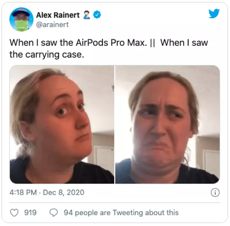 11 Memes ulagia Apple's AirPods Max Fa'aalia