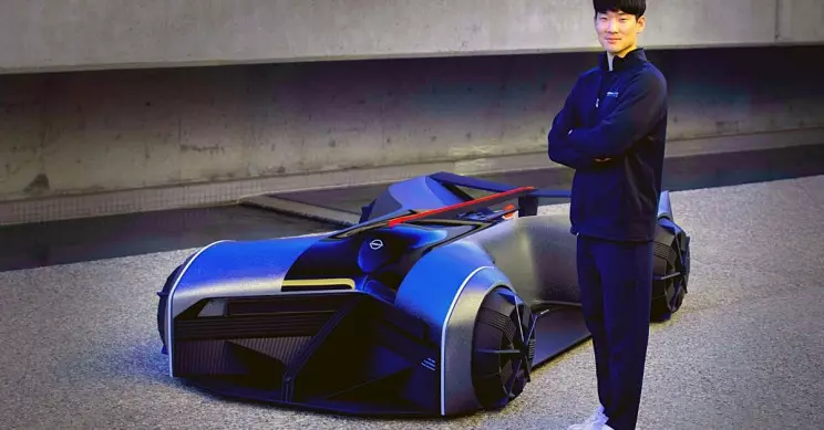 Nissan Debuts Mind-Controlled, Belly-Surfing GTR-X 2050 Concept Car