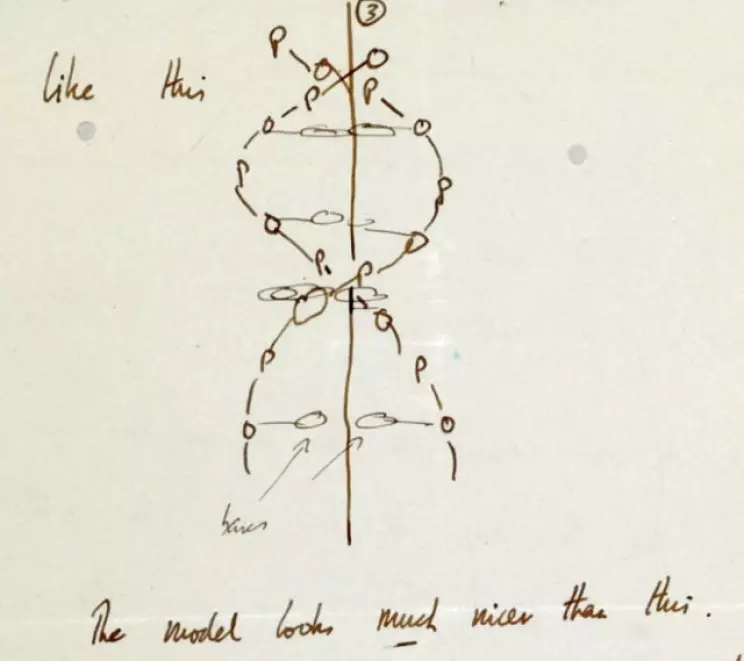 Carta de Francis Crick ao seu fillo