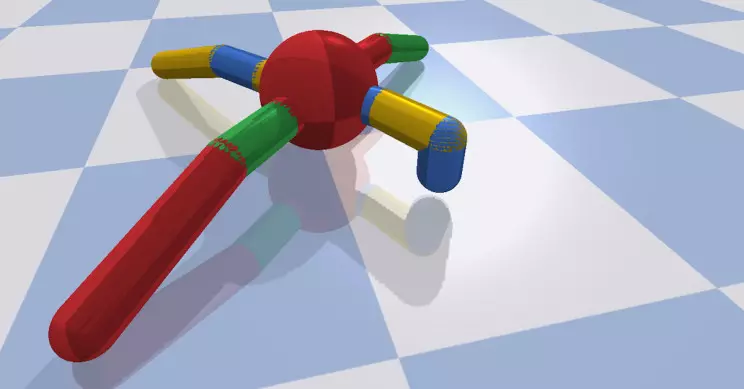 Модельденген робот сынған аяғымен жүре алады