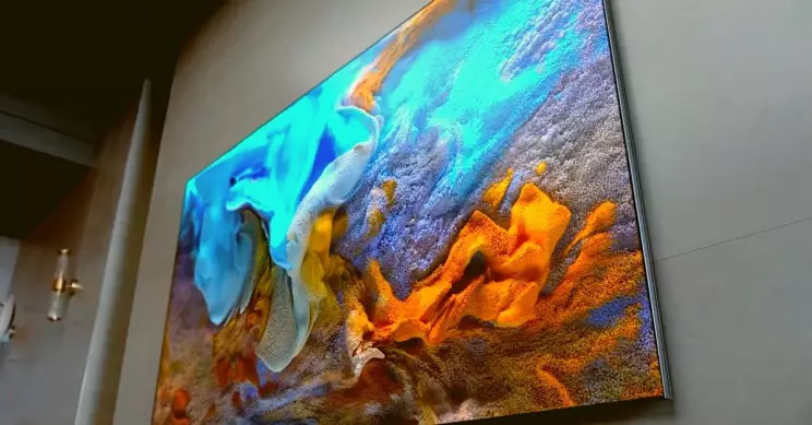 Samsung 110 Inch TV Close-Up