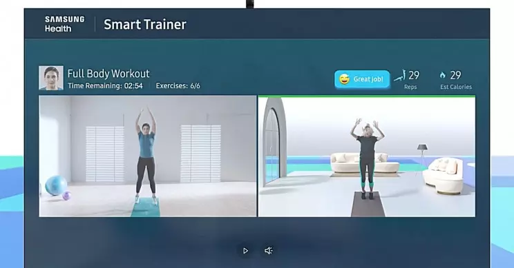 برنامج Samsung Smart Trainer