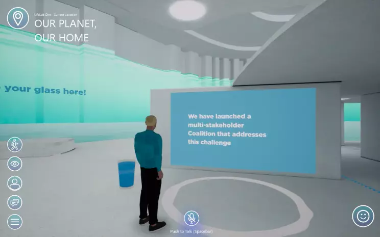 P&G Gina Cool Virtual CES 2021 Nuni Cikak tare da Avatars