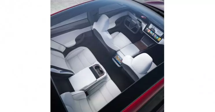 Tetto in vetro Tesla Model S