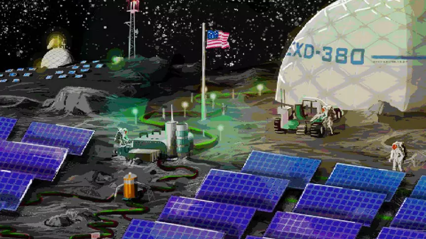 A NASA jövőbeli holdbázisát egy újszerű mikrorácstal látják el