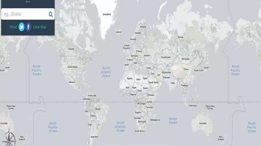 या नवीन अॅपद्वारे तुम्ही कोणत्याही देशाचा खरा आकार शोधू शकता!