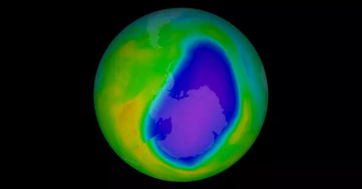 Ozonlaget heler takket være kontrollen med kraftige drivhusgasser