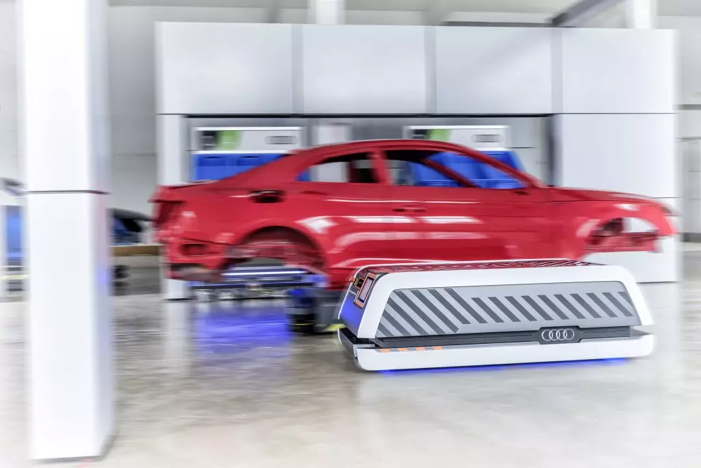 Ang Audi's Smart Factory kay Usa ka Paglantaw sa Umaabot