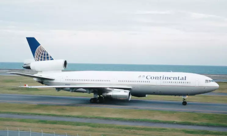 Continental DC10 ku beşek winda kir