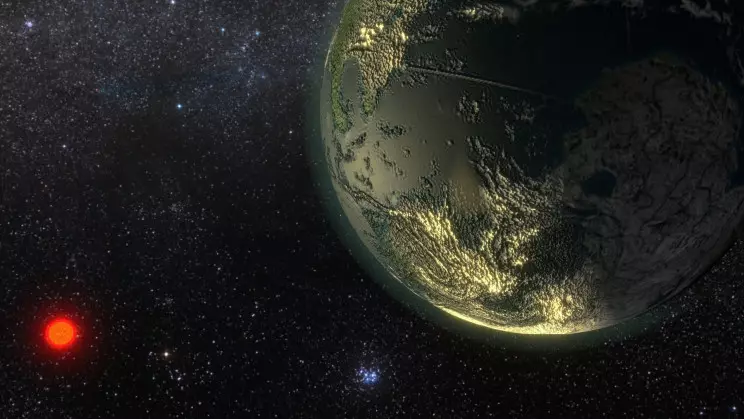 ਇੱਕ exoplanet ਦੀ ਪੇਸ਼ਕਾਰੀ